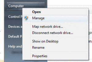 Windows 10: Enable/Disable "Manage" Option Under "This PC"