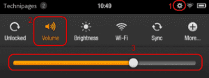 Kindle Fire: How to Adjust Volume - Technipages