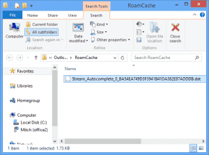 Outlook 2019/365: Clear Email Address From Auto-Complete