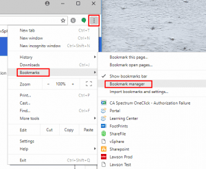 Chrome: Fit More Bookmarks On Bookmark Bar