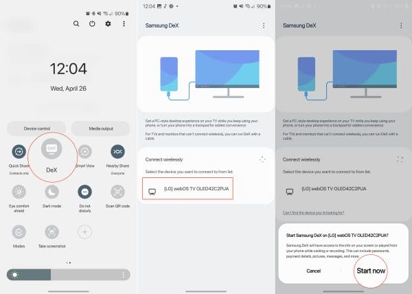 How to Connect Galaxy S23 to TV - Technipages