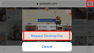 Pinterest: How to View Full Website On iPad, iPhone or iPod Touch ...