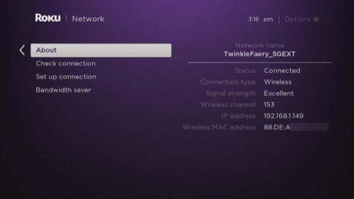 Roku: How to Find MAC Address - Technipages