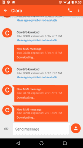 Android: Text Messages Stuck "Downloading" or "Expired" - Technipages