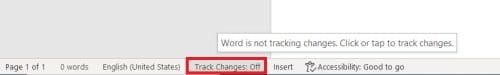 How to Enable Track Changes Mode in Word- Technipages