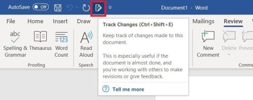 How to Enable Track Changes Mode in Word- Technipages