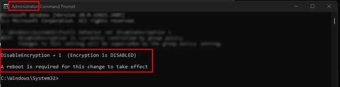Windows 10: Disable Windows File Encryption (EFS)
