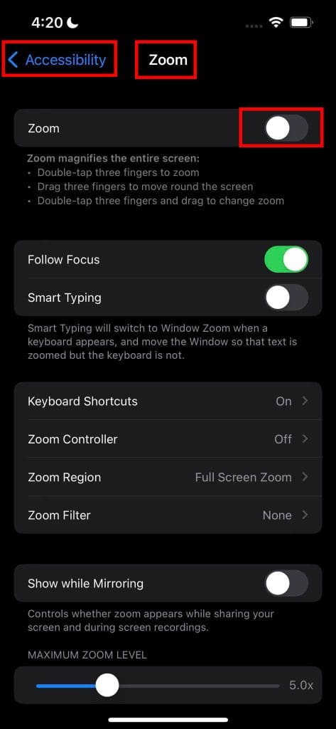 iPhone or iPad: Screen Appears Too Big or Zoomed In Too Much - Technipages