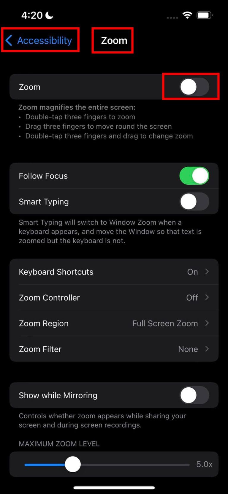 iPhone or iPad: Screen Appears Too Big or Zoomed In Too Much - Technipages