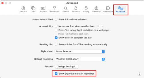 How to Change User Agent in Safari - Technipages