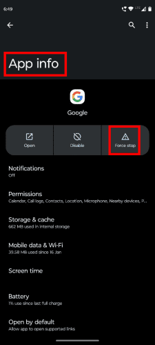 Fix - Google for Android Shows as Offline - Technipages