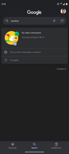 Fix - Google for Android Shows as Offline - Technipages