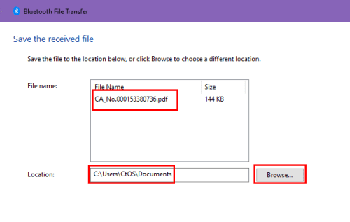 Transfer Files Between Android & Windows 11 Via Bluetooth - Technipages