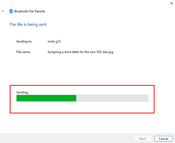 Transfer Files Between Android & Windows 11 Via Bluetooth - Technipages