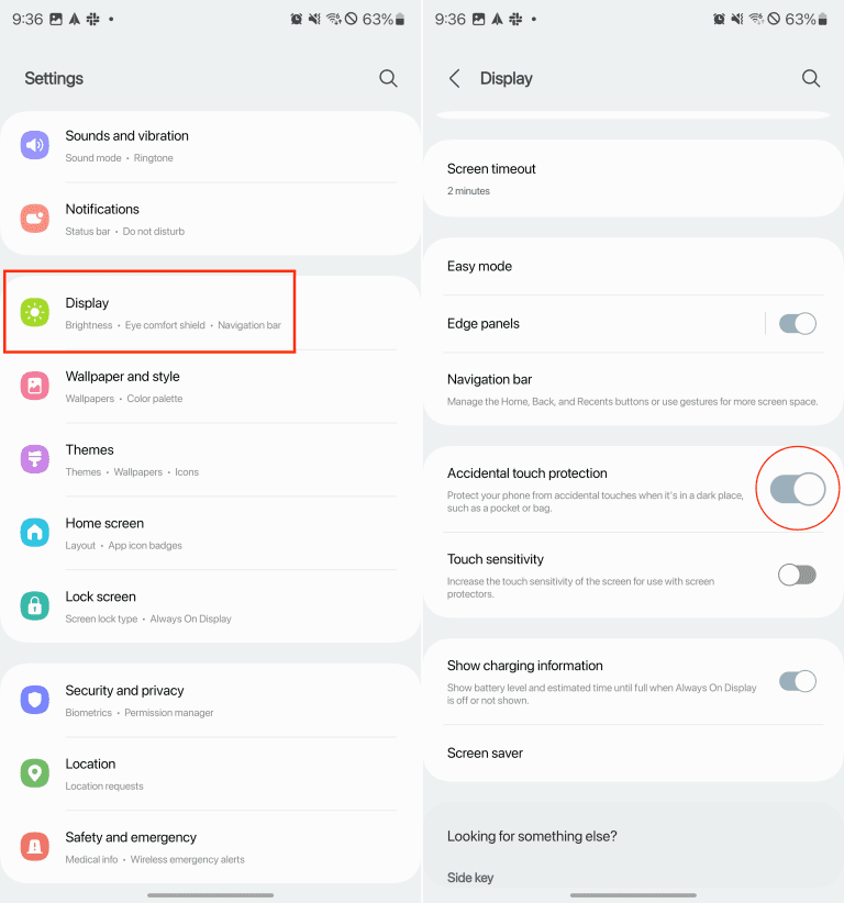 Android: Prevent 'Butt-Dialing'