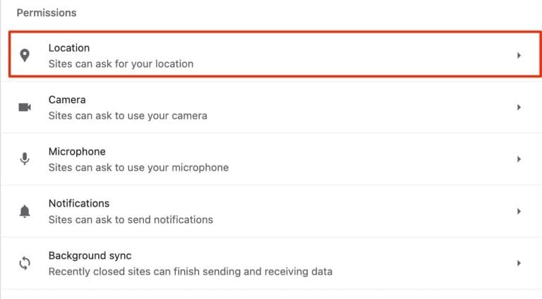 Chrome: Disable Location Prompt