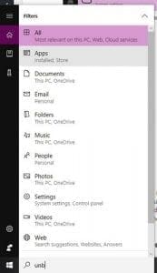 Windows 10: Find Lost Files