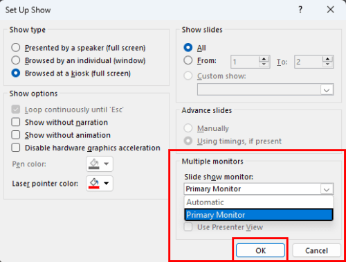 Enable PowerPoint Kiosk Mode in Microsoft 365 - Technipages