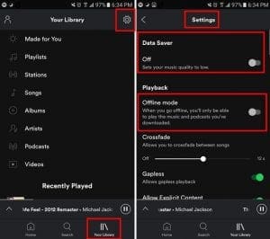 Spotify: How to Save Data Usage