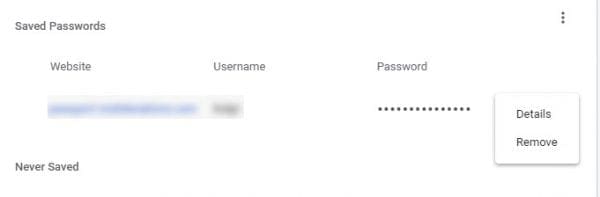 Chrome: Transfer Saved Passwords