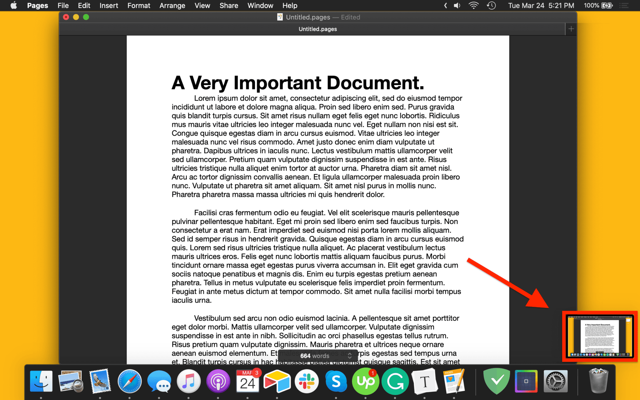 How To Screenshot On macOS - Technipages
