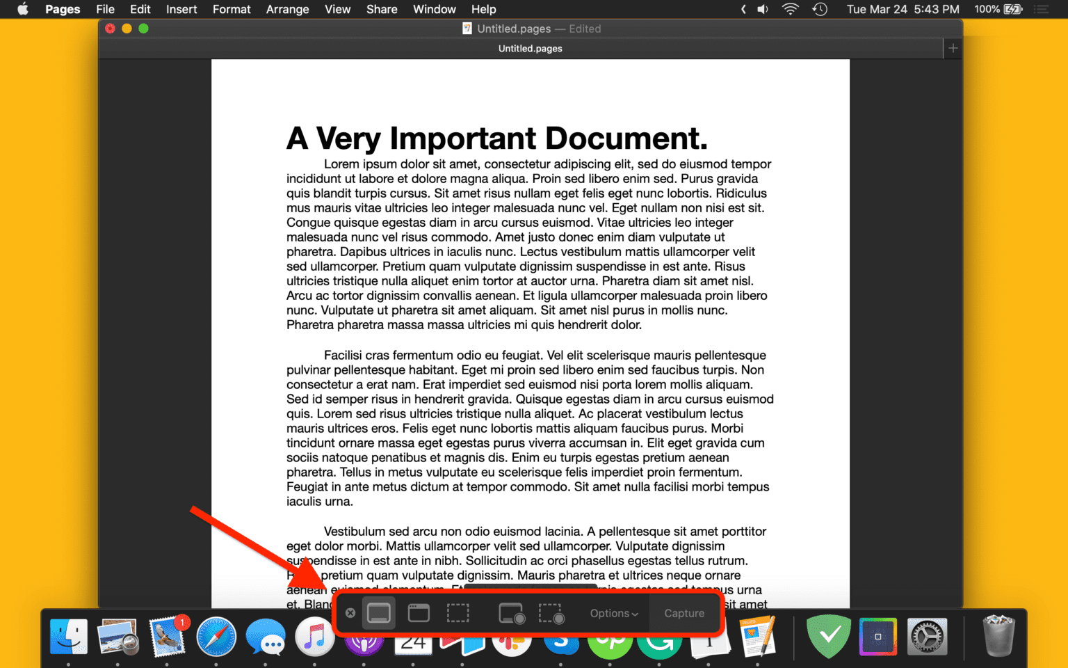 How To Screenshot On macOS - Technipages