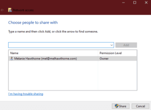 Windows 10: How to Share/Unshare Folder - Technipages