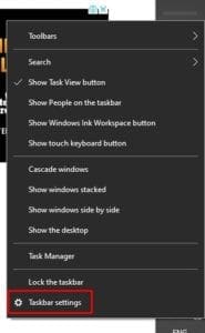 Windows 10: How to Change the Taskbar Location - Technipages