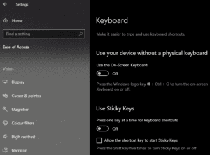Windows 10: Disable Sticky-Keys Permanently - Technipages