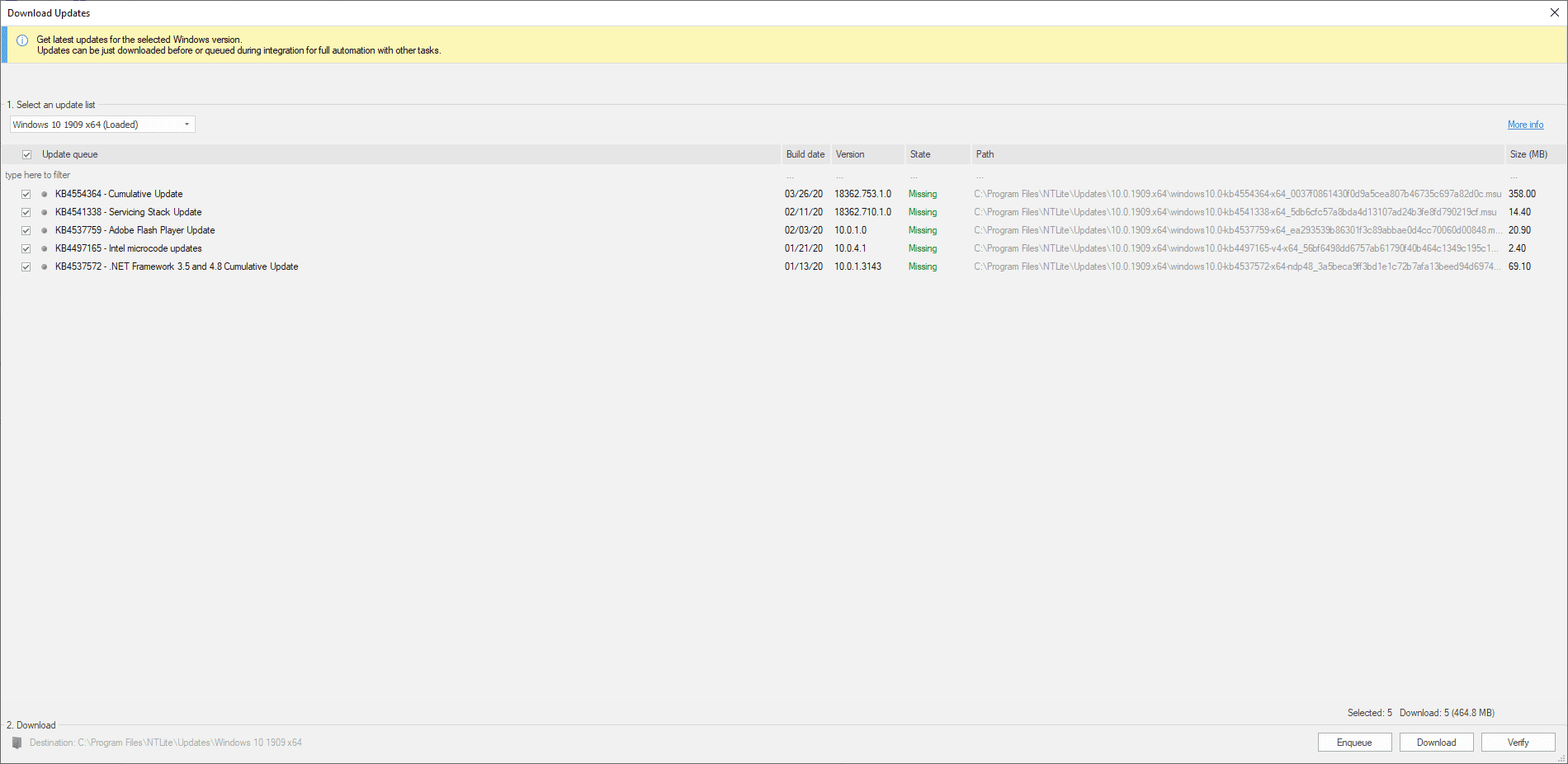 Slipstreaming a Windows 10 installation - Technipages