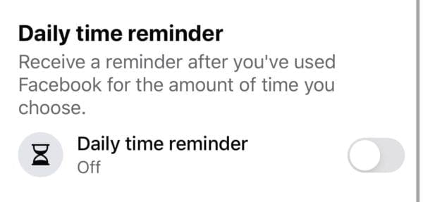 Facebook: How to Set Daily Facebook Usage Reminder - Technipages