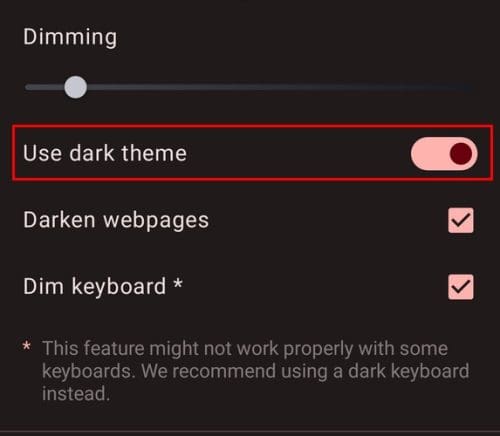 Opera for Android: How to Configure Dark Mode - Technipages