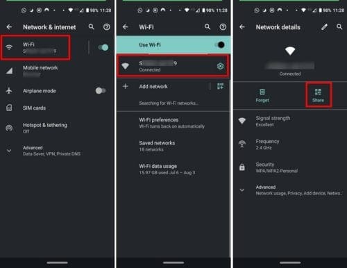 Android: Share Wi-Fi Password Via QR Code - Technipages