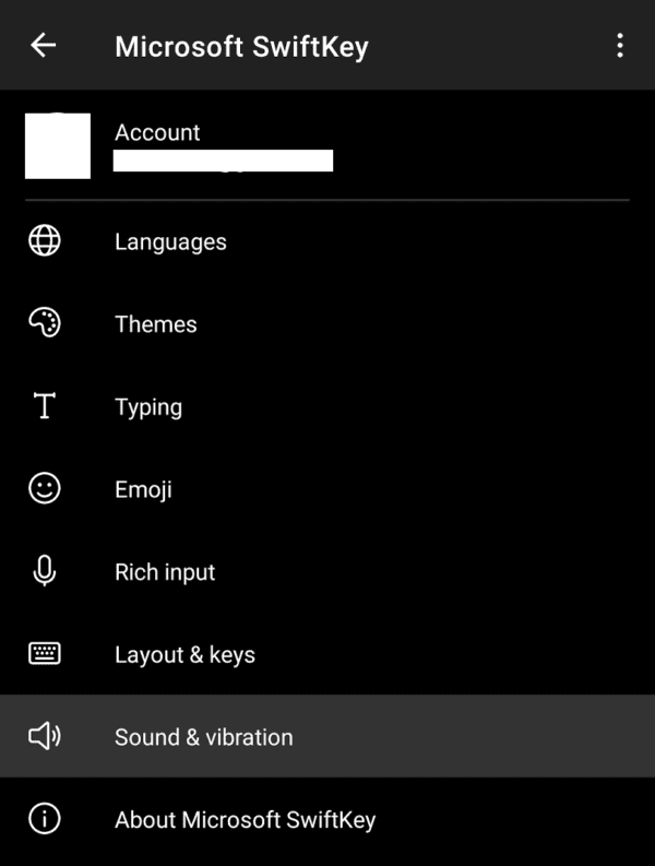 SwiftKey for Android: How to Disable the Keypress Sound and Vibration ...