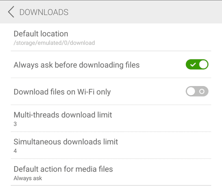 Dolphin For Android: How to Configure Download Preferences - Technipages