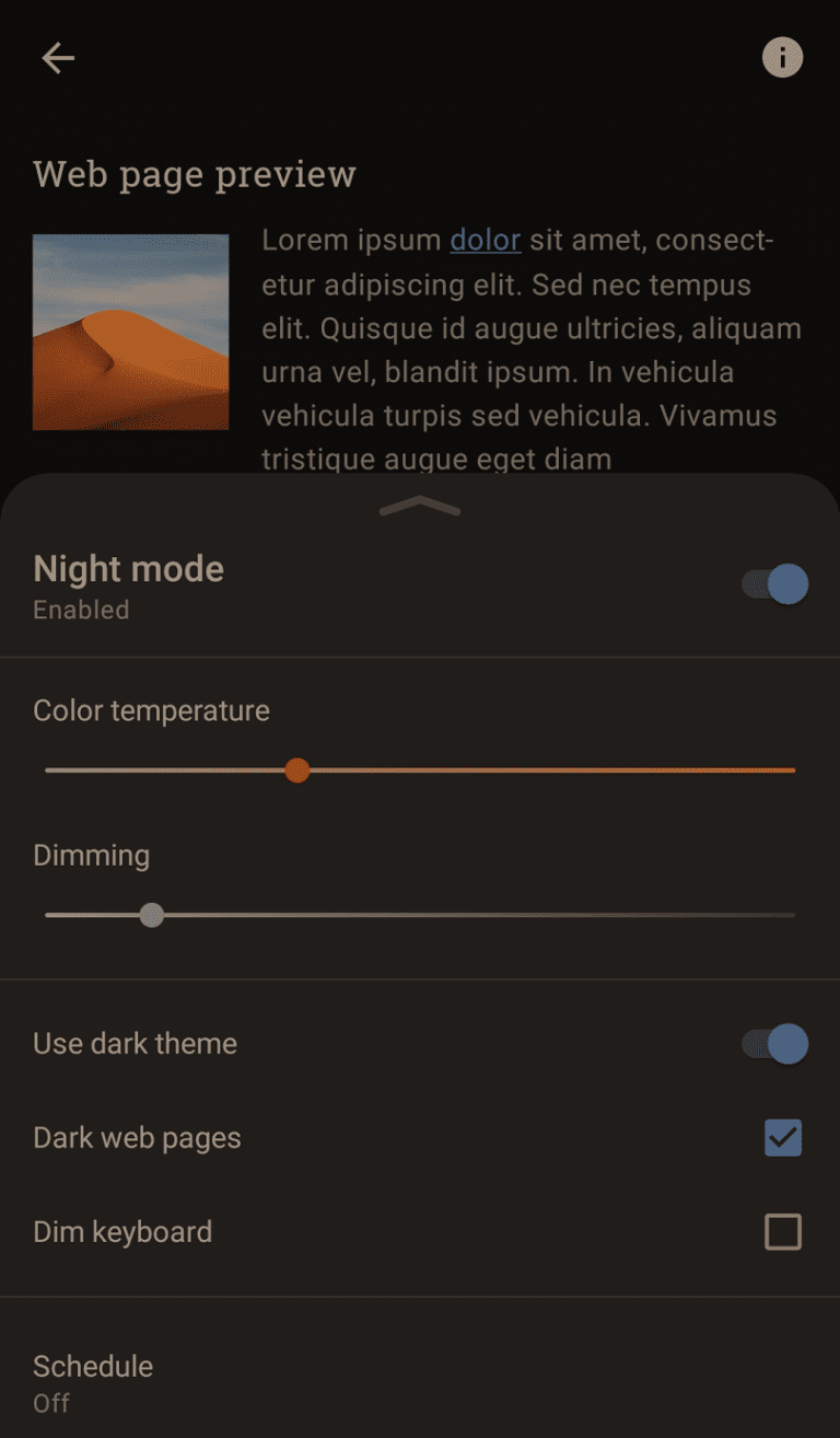 Opera for Android: How to Configure Dark Mode - Technipages