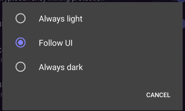 Opera Touch: Enable Dark Mode for All Websites - Technipages
