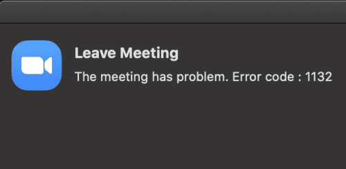 How to Fix Zoom Error 1132 And Join Your Meeting - Technipages