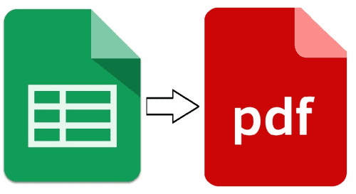 How to Convert Google Sheets to PDF - Technipages