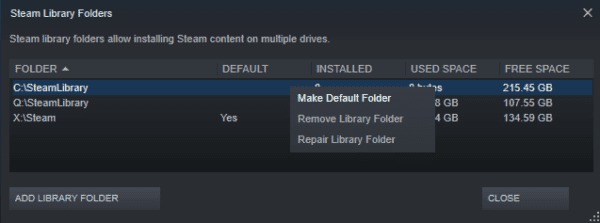 How to Add a New Steam Library Folder - Technipages