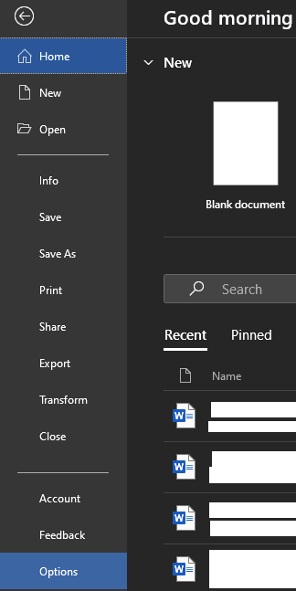 How to Change the Number of Recent Documents Shown in Word - Technipages