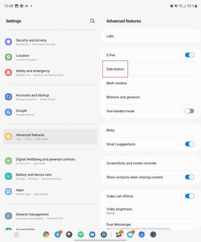 How to Turn the Galaxy Z Fold 5 Off and On - Technipages