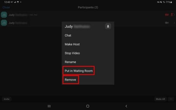 Zoom: How to Put/Remove Someone from the Waiting Rooms - Technipages
