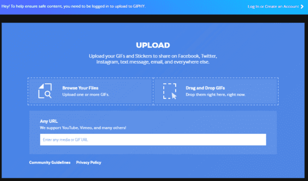 5 Best Ways to Upload or Share GIFs - Technipages