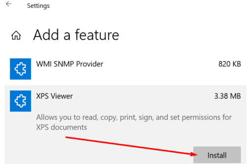Fix Microsoft XPS Writer Missing on Windows 10 - Technipages