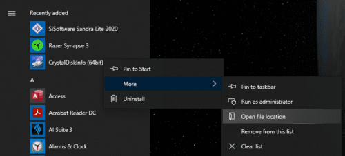 Windows 10: How to Find the Location of EXE Program - Technipages