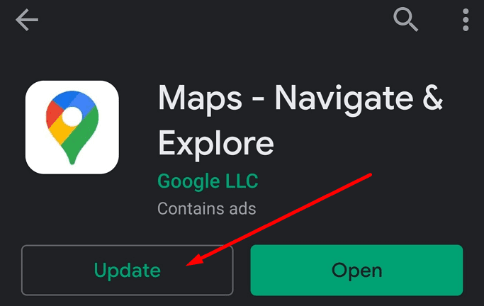 Fix Google Maps Not Updating Location - Technipages Fix Google Maps Not Updating Location - Technipages