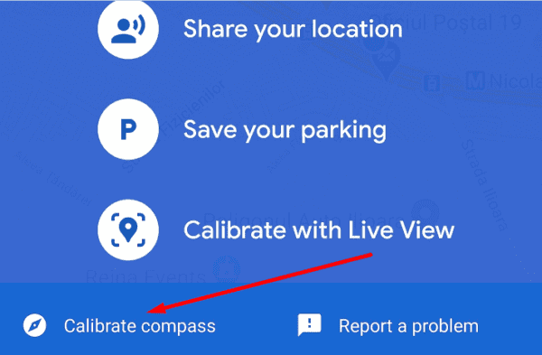 Google Maps: Learn How to Calibrate the Compass - Technipages