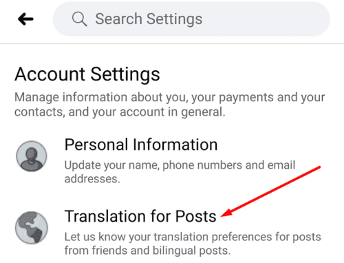How to Stop Facebook from Automatically Translating - Technipages