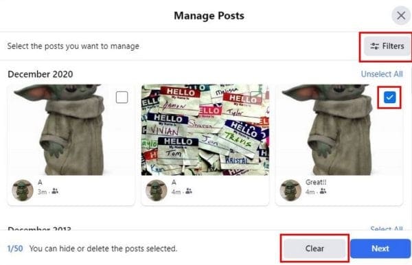 Facebook: How to Delete Posts in Bulk - Technipages